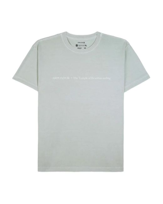 Osklen Temple-Print T-Shirt in Grey for Men | Lyst UK