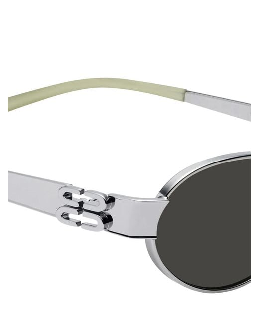 Gentle Monster Cali 02 Oval-Frame Sunglasses in Black | Lyst