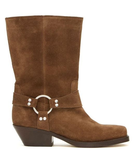Isabel Marant 50Mm Antya Boots in Brown | Lyst