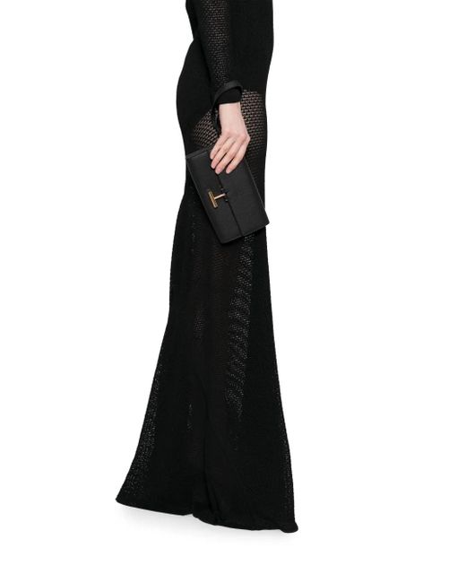 Tom Ford Tara Clutch in Black | Lyst