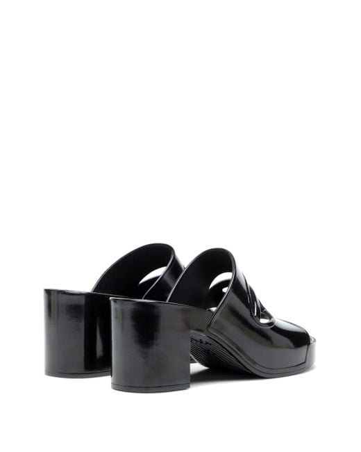 DIESEL Sa-Bonnie Sandals in Black | Lyst