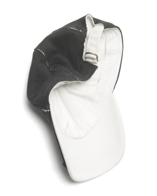 Acne Studios Logo-Stamp Baseball Cap in Gray | Lyst