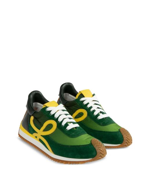 Loewe Flow Runner 2.0 Sneakers in Green | Lyst