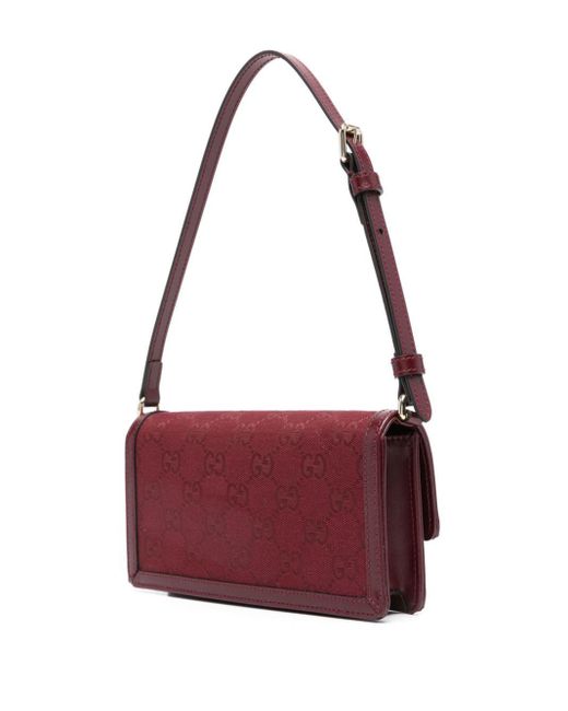 Gucci Mini Luce Shoulder Bag in Purple | Lyst