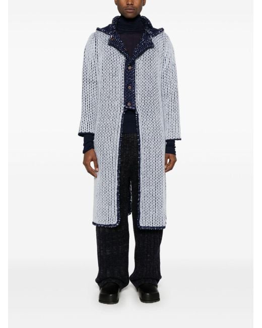 Isa Boulder Dash Covert Coat in Blue for Men | Lyst