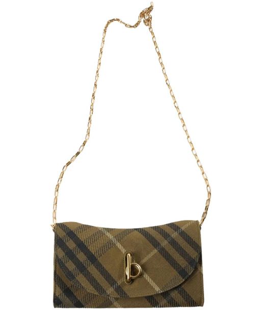 Burberry Rocking Horse Clutch Bag in White | Lyst