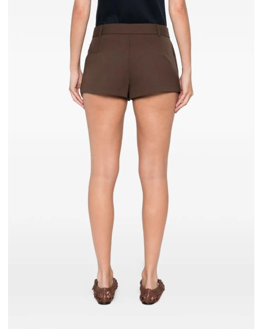 SIR. Dylan Mini Shorts in Brown | Lyst UK