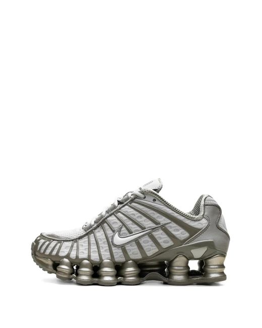 Nike Shox Tl "Light//Light Army" Sneakers in Grey | Lyst UK