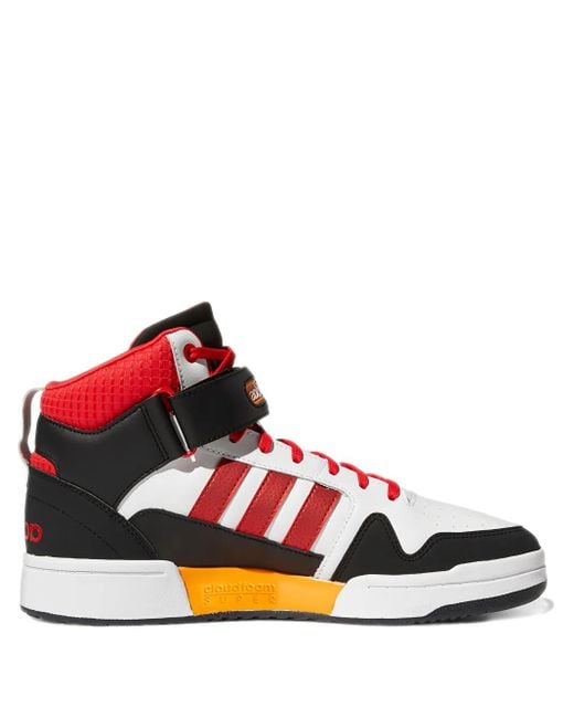 adidas Hi-Tops Sneakers in Red | Lyst UK