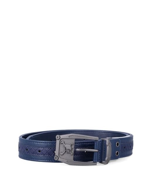 Oakley Skull Buckle Belt in Blue for Men | Lyst UK
