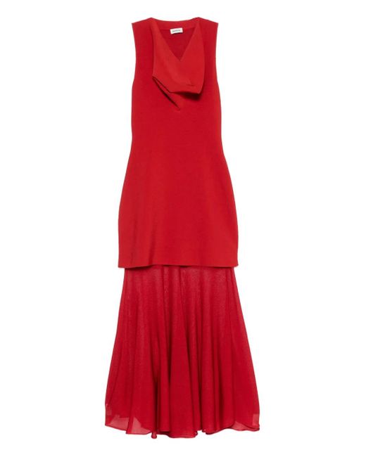 Jonathan Simkhai Xena Maxi Dress in Red | Lyst UK