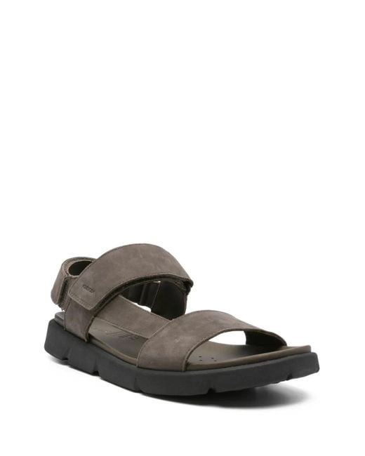 Geox Xand Double-Strap Sandals in Green for Men | Lyst
