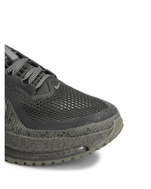 Nike Mesh-Panelled Sneakers in Grey for Men | Lyst UK