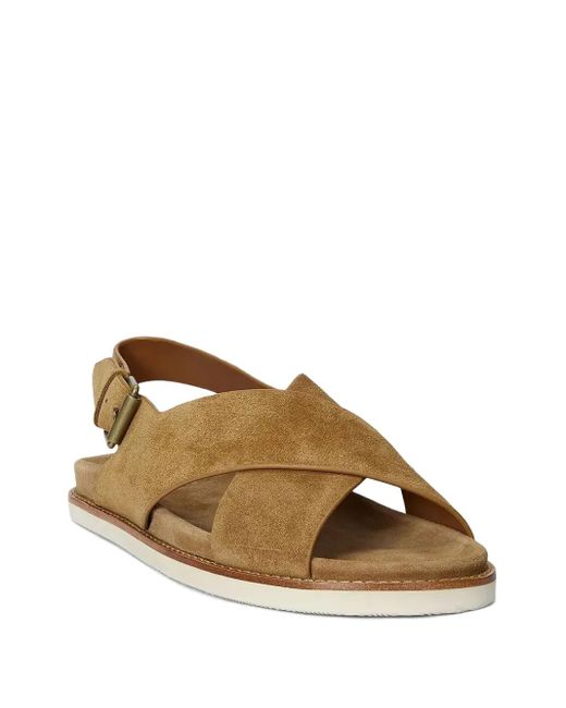 Polo Ralph Lauren Zane Sandals in Brown for Men | Lyst
