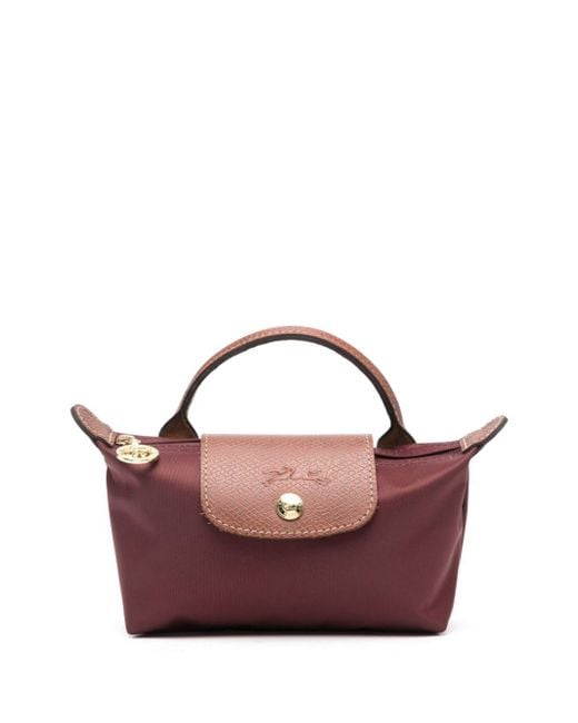 Longchamp Le Pliage Original Mini Bag in Pink | Lyst