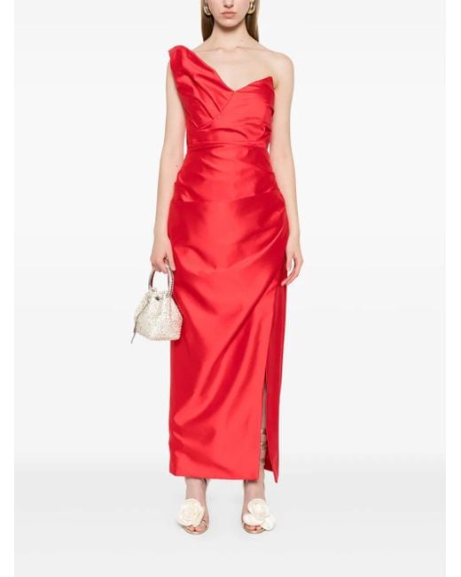 Rachel Gilbert Anders Maxi Dress in Red | Lyst