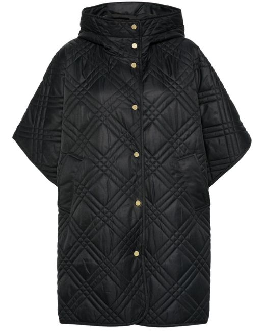 Barbour Astor Cape in Black | Lyst
