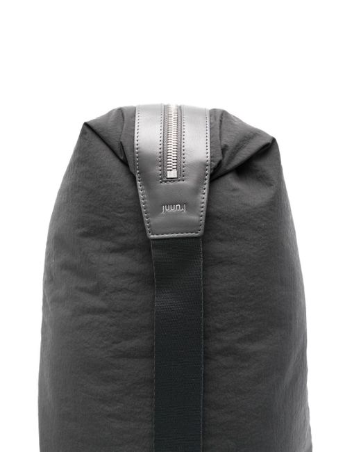 Juun.J Logo-Lettering Backpack in Black for Men | Lyst