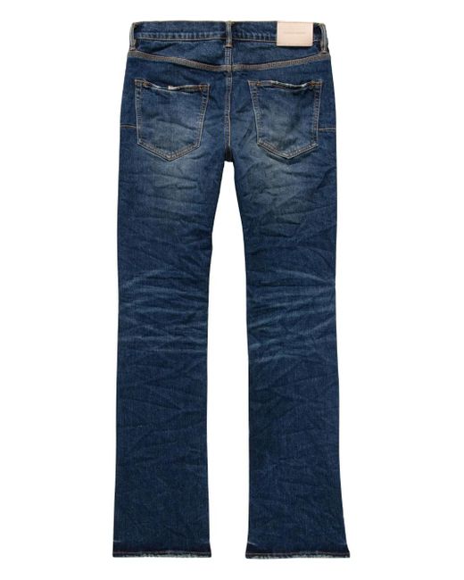 Purple Brand Dark Dirty Cast Boot in Blue for Men | Lyst