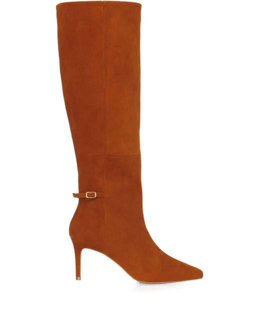 SMILING SHOES Bottines Kaia 90 Mm En Daim in Brown | Lyst UK