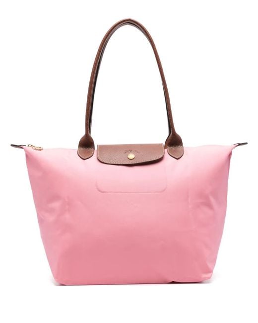 Longchamp Large Le Pliage Tote Bag in Pink | Lyst