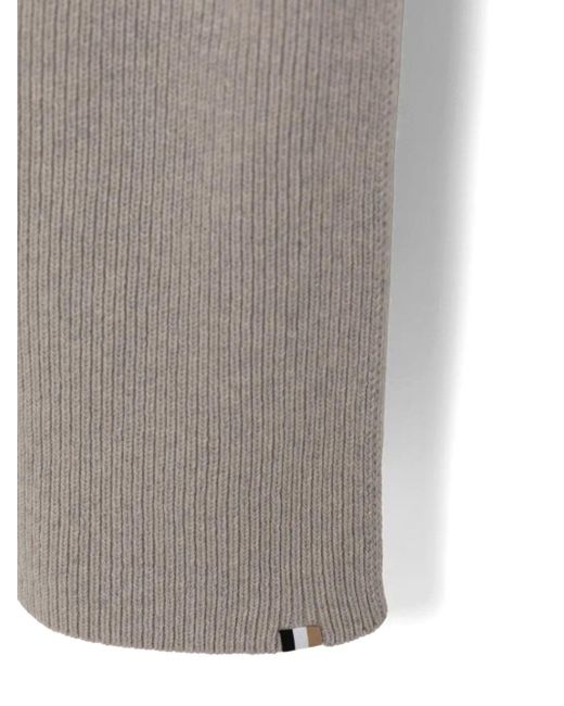 BOSS Laura Scarf in White | Lyst