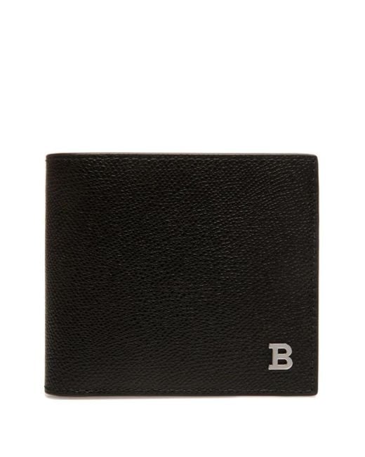 Bally Embossed Leather Wallet in Black for Men | Lyst UK