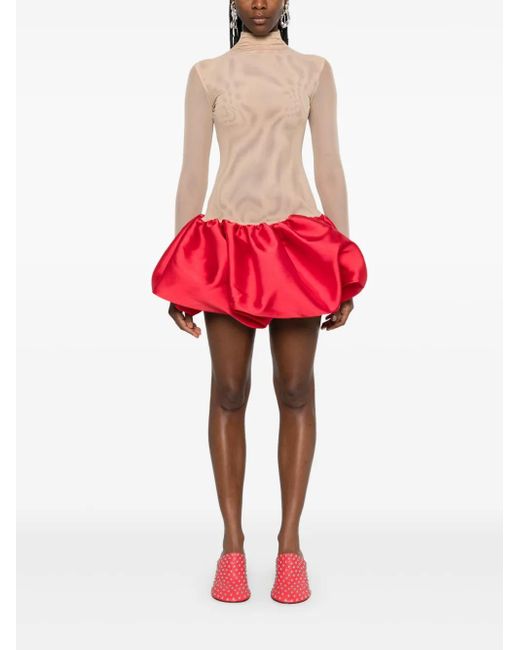 Atu Body Couture Puffball Dress in Red | Lyst
