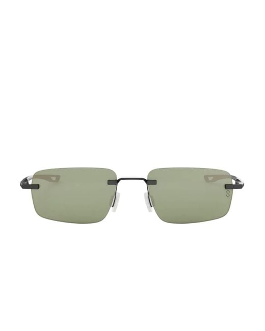 Tag Heuer Mini Vingt Sept Rectangle Rimless Sunglasses in Green for Men ...