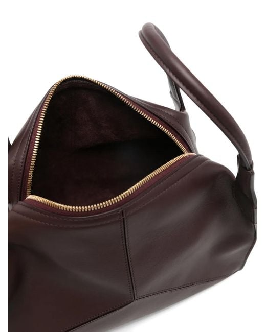 Victoria Beckham Plié Tote Bag in Brown | Lyst UK
