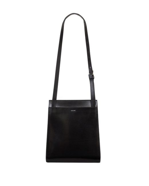 Lemaire Leather Shoulder Bag - Unisex - Leather in Black | Lyst