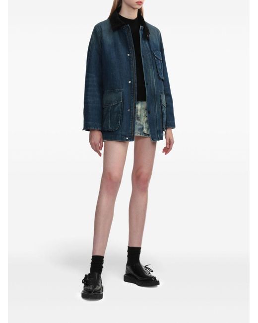 Closed Cargo Denim Jacket in Blue | Lyst