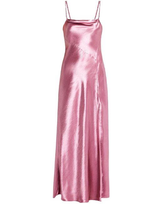 LoveShackFancy Slip Dress in Pink | Lyst