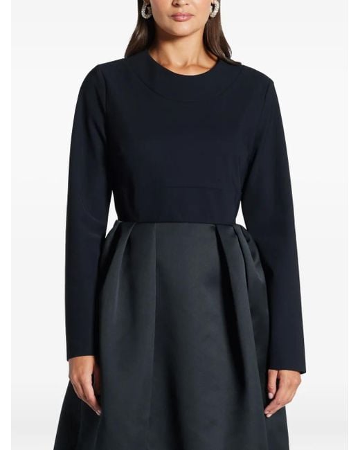 Greta Constantine Robe Longue Santi À Manches Longues in Black | Lyst UK