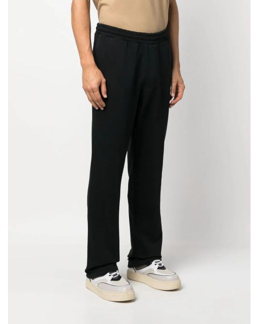 Barrow Logo-Patch Cotton Track Pants in Black | Lyst UK