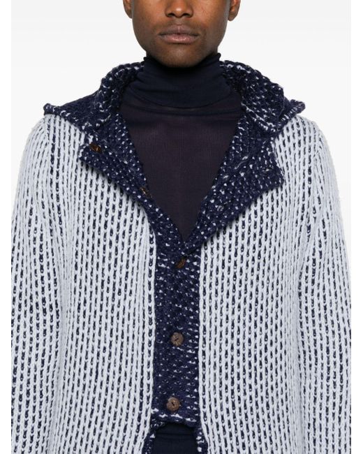 Isa Boulder Dash Covert Coat in Blue for Men | Lyst