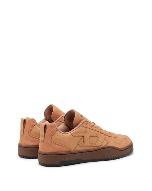DIESEL S-Ukiyo V2 Lace-Up Sneakers in Brown for Men | Lyst