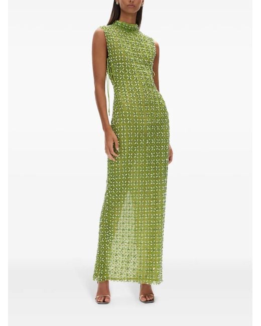 Rachel Gilbert Indi Gown in Green | Lyst