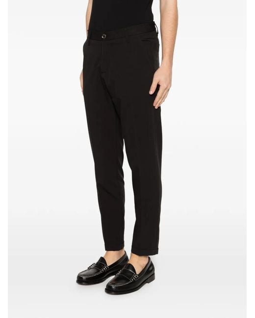 Imperial Pressed-Crease Trousers in Black for Men | Lyst