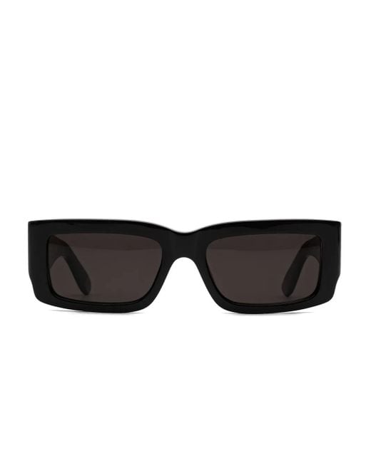 Retrosuperfuture Rectangle-Frame Sunglasses in Black | Lyst UK