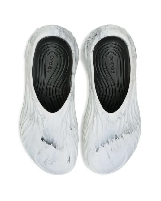 Crocs™ Echo Wave "Marbled" Clogs in Gray for Men | Lyst
