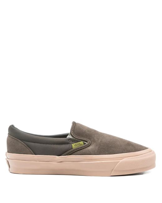 Vans Suede Panelled Sneakers in Grey | Lyst UK