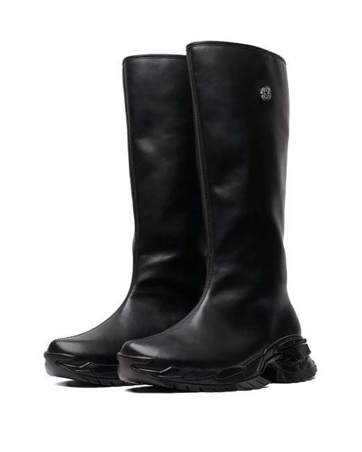 Rombaut Knee-High Boots in Black | Lyst