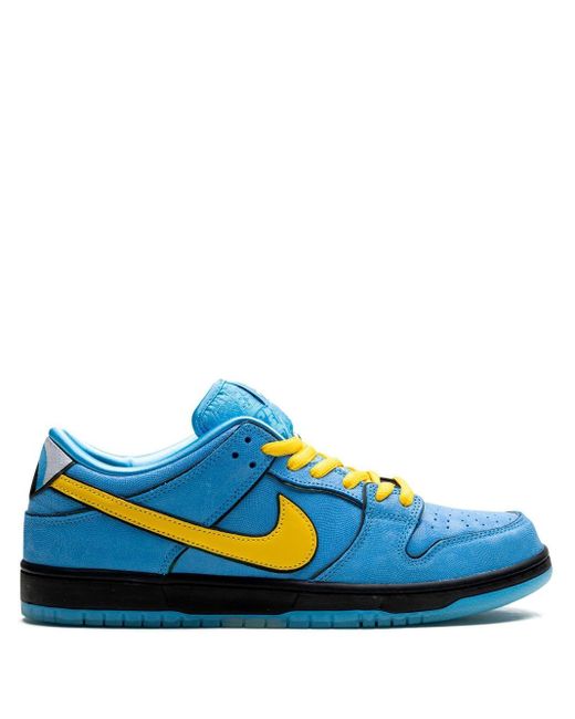 Nike X Powerpuff Girls Sb Dunk "Bubbles" Sneakers in Blue | Lyst UK