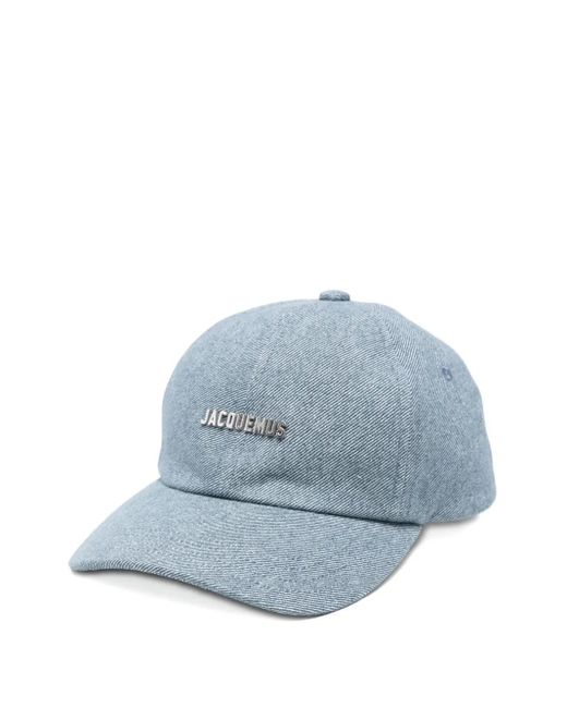 Jacquemus Gadjo Denim Cap in Blue | Lyst UK