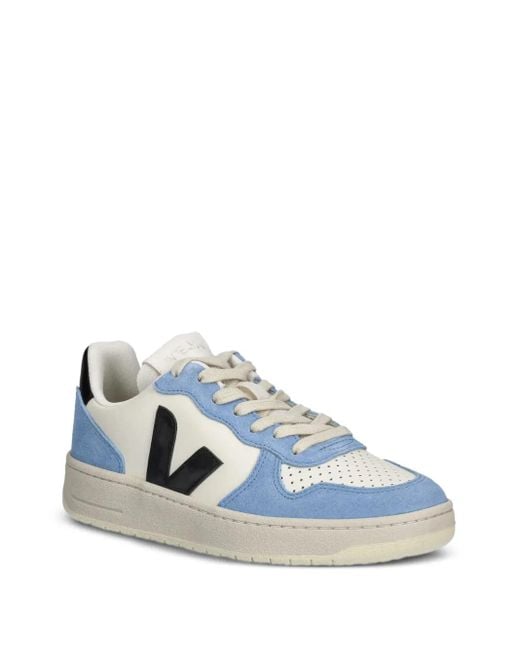 Veja V-10 Sneakers in Blue | Lyst