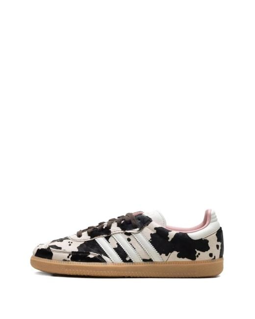 adidas Samba Og "Cow Print" Sneakers in Black | Lyst