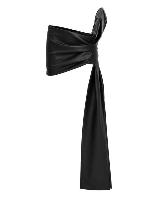 Lika Bow Mini Skirt in Black | Lyst UK