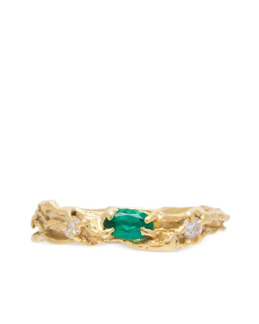 Loveness Lee Rosea Rings in Green | Lyst