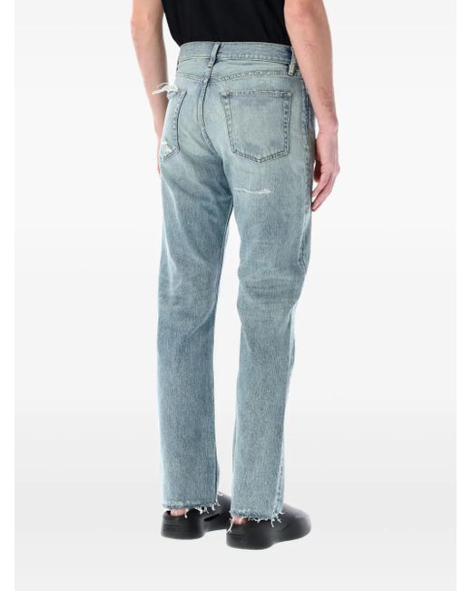 Fear Of God Ripped-Detailing Jeans in Blue for Men | Lyst